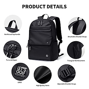 GOLF SUPAGS Laptop Backpack for Business and School Durable anf Water Resistant Bags Fits 15.6 Inch Notebook
