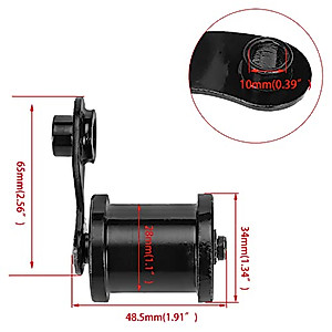 FVRITO Chain Tensioner with 1-3/4'' Roller for Powersports 6.5HP 196cc 212cc CT200u Trail 200 BT200x CT200u-ex Massimo MB200 Baja Heat Warrior MB200 MB165 TrailMaster Hensim Motorsport Mini Bike Parts