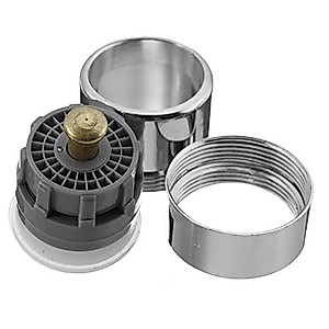 JUSTDOLIFE Water Saving Aerator Touch Control Faucet Nozzle Faucet Aerator For Kitchen (Silver)