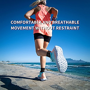 Galvaran Ankle Brace, Adjustable Breathable Compression Ankle Support，for Men and Women with Sprained Ankles, Ankle Wrap Stabilizing Ligaments, Plantar Fasciitis Relief