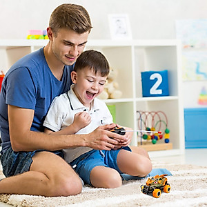 Remote Control Car for Boys 3-5, RC Car Toys for 3 4 5 6 Year Old Boys,4-Channel Off-Road Monster Trucks for Boys,1/43 Scale Remote Control Car for Girls 3-6,Toddlers Gifts for 3 4 5 6 Year Old Boys