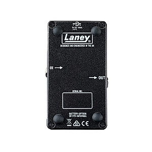 Laney Black Country Customs The Custard Factory Compressor Boutique Bass Effect Pedal, (BCC-TCF)