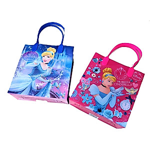 Disney Cinderella Authentic Licensed Reusable Party Favor Goodie Small Gift Bags 12