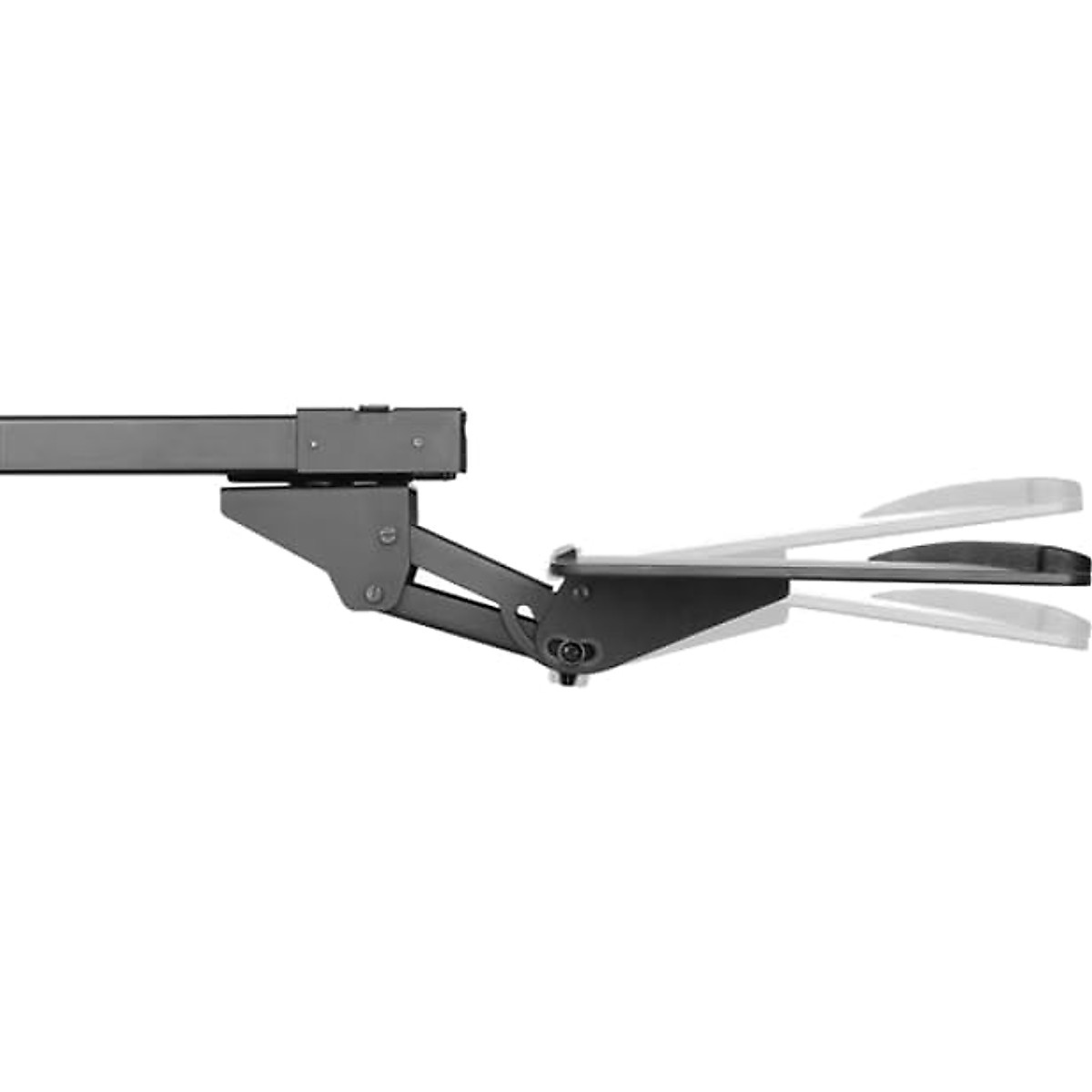 StarTech.com Under Desk-Mount Keyboard Tray - 26.4” Wide - Adjustable - Ergonomic Slide-Out Keyboard Shelf with Tilt and Swivel (KBTRAYADJ), Black