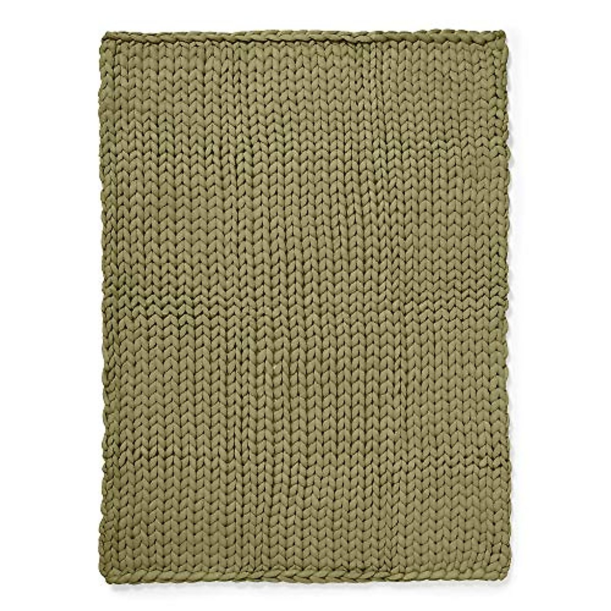 Donna Sharp Throw Blanket - Chunky Knit Sage Contemporary Decorative Throw Blanket with Over-Sized Loop Pattern