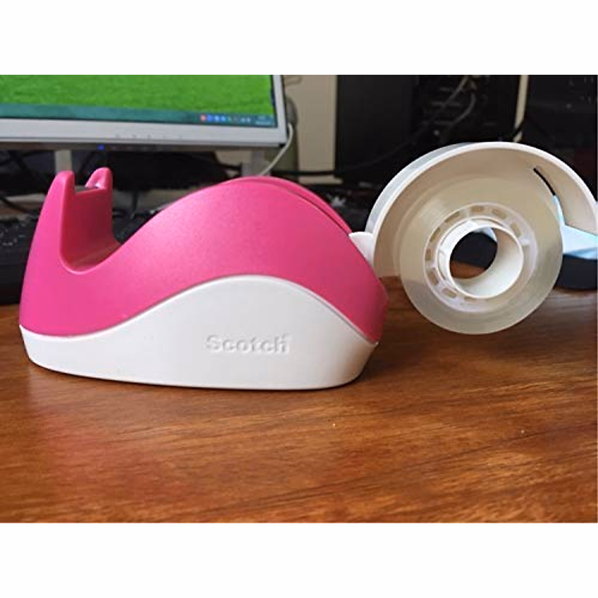 Transparent Tape Refills Rolls Clear Tape 0.7 inches (16 Rolls) Tape Refill Roll for Office, Home, School, Clear