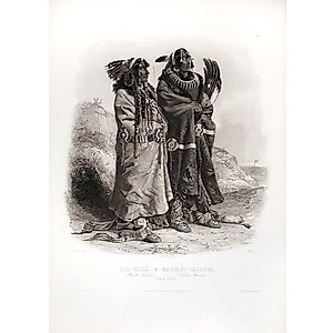 Sih-ChidΣ & Mahchsi-Karehde. Mandan Indians