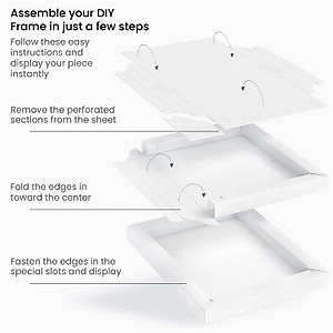 Arteza Acrylic Painting Art Set, 12 Colors Acrylic Paint, 15 Detail Brushes and 7x8.6 Inches Foldable Canvas Paper Pad Bundle, Art Supplies for Artists & Hobby Painters