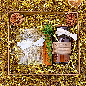 Zwish 1LB Gold Crinkle Cut Paper Shred Filler Metallic Iridescent Gift Boxes Filler Gift Wrapping Gift Basket Filler for Gift Wrapping & Basket Filling