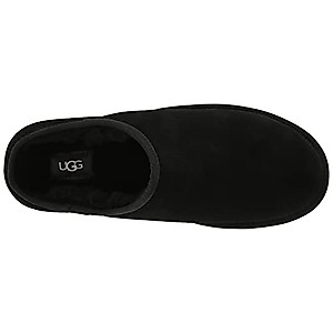 UGG Men's Classic Slip-On Slipper, Black, 8