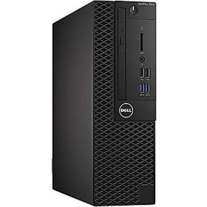 Dell 6Y9TM OptiPlex 3050 Small Form Factor Desktop Computer, Intel Core i5-7500, 8GB DDR4, 500GB Hard Drive, Windows 10 Pro (Renewed)