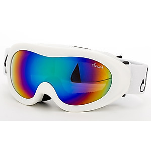 Cloud 9 - Women Ski Goggles & Teen Junior Snow Goggles Poptart Anti-Fog Windproof UV400 Dual Lens Snowboarding Ski Spherical Lenses