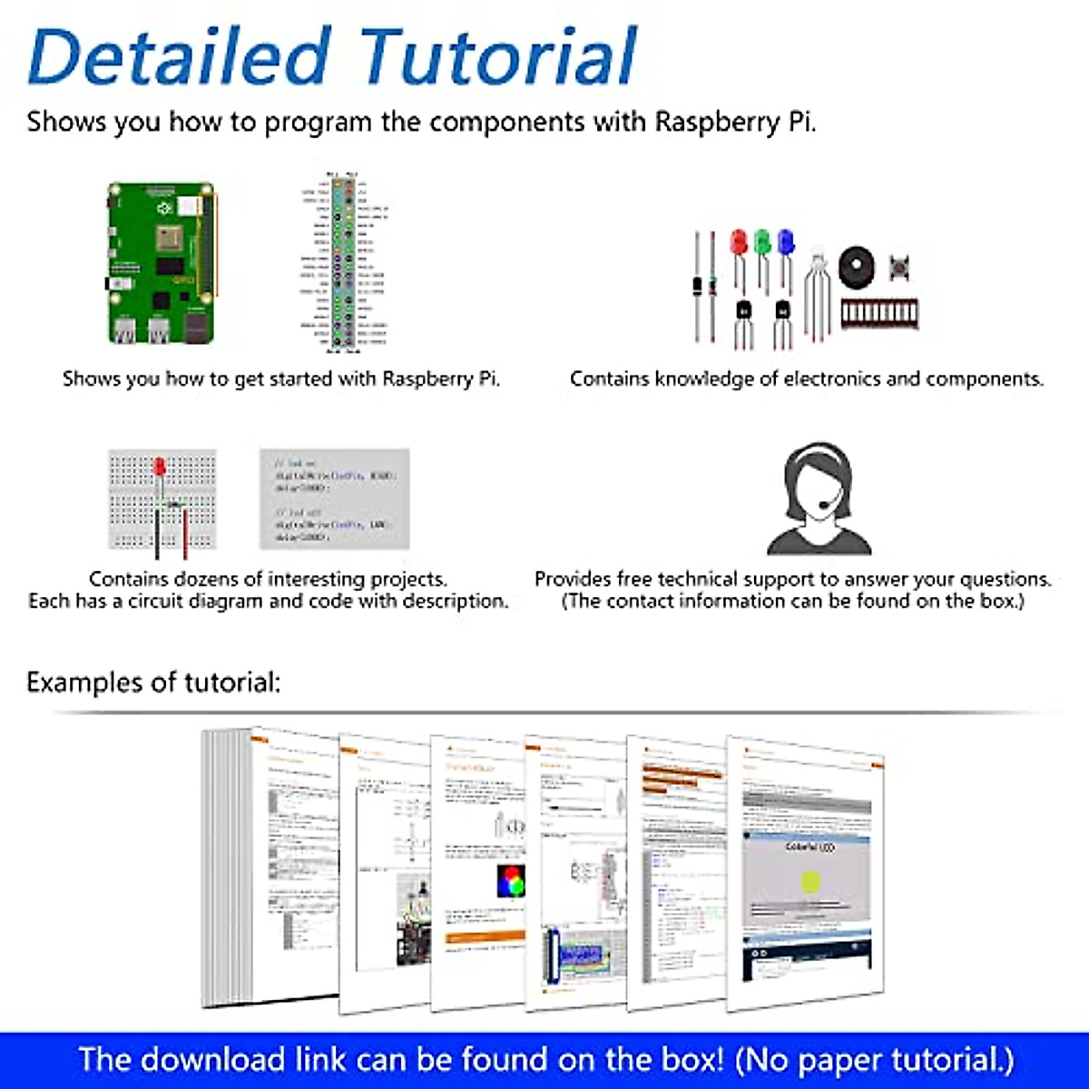 FREENOVE LCD 1602 Starter Kit for Raspberry Pi 5 4 B 3 B+ 400 Zero 2 W, 535-Page Detailed Tutorial, Python C Java Scratch Processing Code, 151 Items, 69 Projects (Raspberry Pi NOT Included)