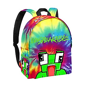 Kids School Bag Girls Boys Backpack Cute Cartoon Frog Lightweight Shoulder Book Bag Durable Middle Elementary Daypack Travel with Water Bottle Pocket