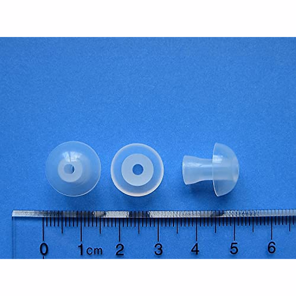 10 Large (L) Soft Replacement Mushroom Domes Eartips Compatible with Walker's Game Ear: Game Ear HD Power Elite, Elite Comm, HD Pro Elite, HD Elite, Ultra Ear Camo BTE (Behind The Ear) Hearing Aids