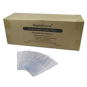 2x2 Coin Flip - Unplasticized Bulk/1000 Pack