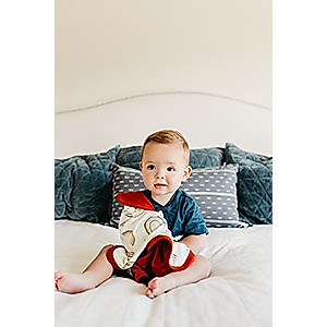 3-Layer Knit Security Blanket Set Sized 16" x 16" 2-Pack "Kona" by Copper Pearl