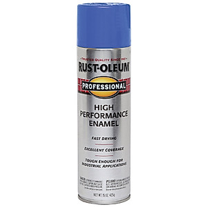 15 Oz Safety Blue Professional High Performance Enamel Spray 7524-838 [Set of 6]6