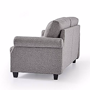 ZINUS Josh Sofa Couch, Easy, Tool-Free Assembly, Soft Grey