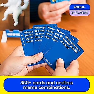 WHAT DO YOU MEME? Family Edition - The Best in Family Card Games for Kids and Adults