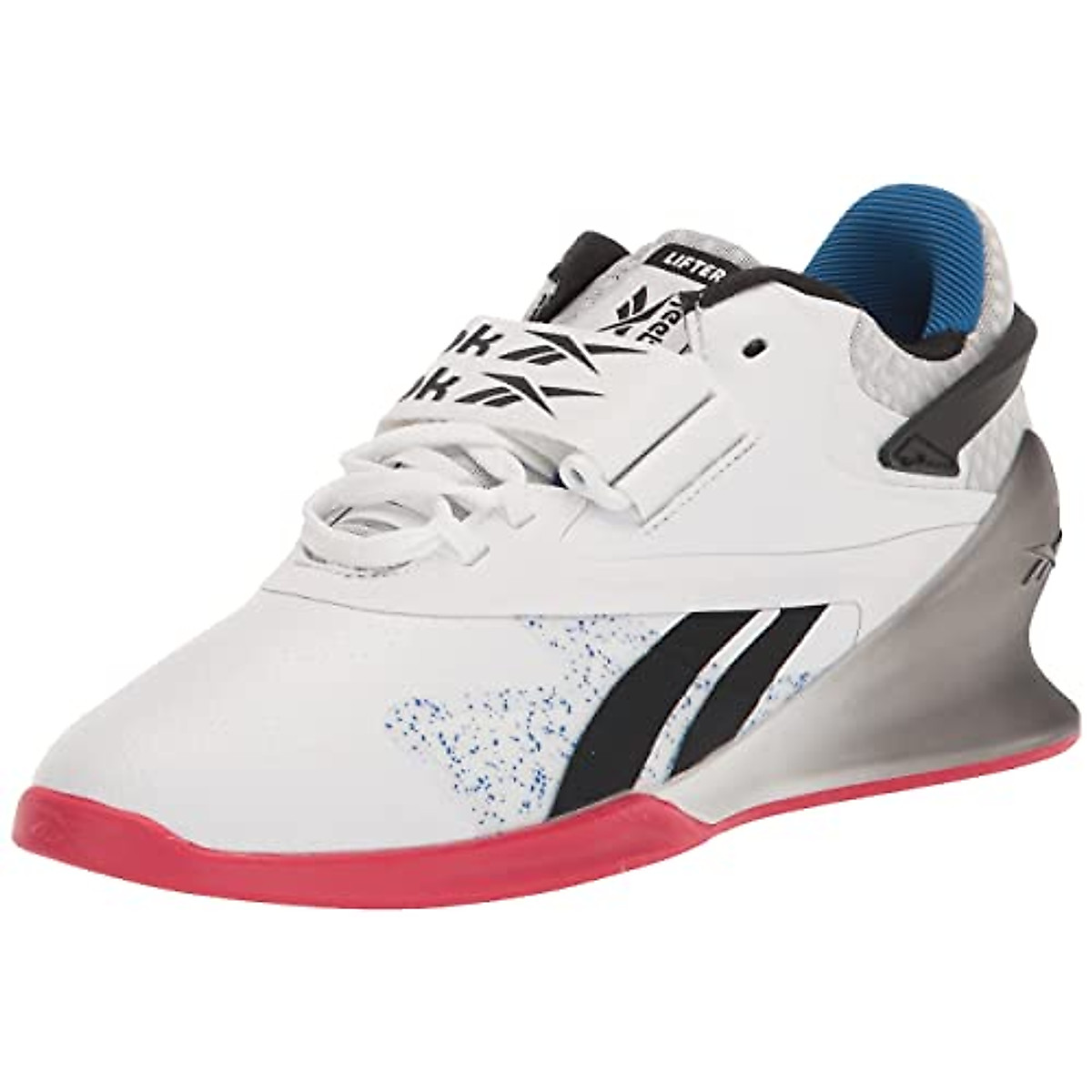 Reebok Men's Legacy Lifter II Cross Trainer, White/Black/Vector Red, 12