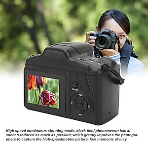 Digital Camera, 1080P Camera with 16X Digital Zoom, Portable Mini Rechargeable Camera, Gifts for Students Teens Adults Girls Boys, Camera for vlog