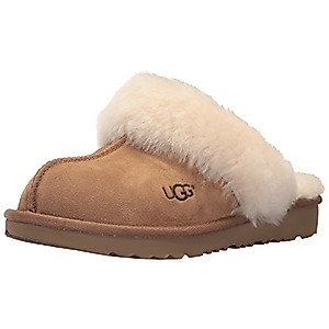 UGG Kids' Cozy II Slipper, Chestnut, 4 M US Big Kid