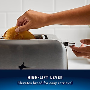 Oster 2-Slice Toaster with Extra Wide Slots, Stainless Steel