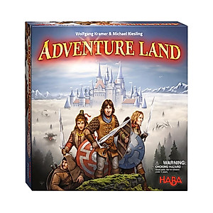 HABA Adventure Land - an Exciting Strategy Board Game for Ages 10 and Up (Made in Germany)