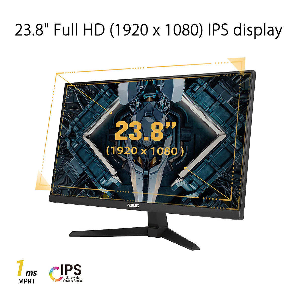 ASUS TUF Gaming VG289Q1A 28” HDR Monitor, 4K UHD (3840 x 2160), IPS, Adaptive-Sync/FreeSync, Eye Care, DisplayPort HDMI, DCI-P3 HDR 10, Shadow Boost (Renewed)
