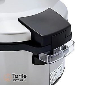 Commercial Electric Rice Warmer - Large Capacity Stainless Steel 60 Cup Rice & Soup Warmer Pot (Not a Rice Cooker) - Non Stick & Forms a Tight Seal to Keep Rice Fluffy for 12 Hours