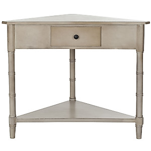 Safavieh American Homes Collection Gomez Vintage Grey Corner Table