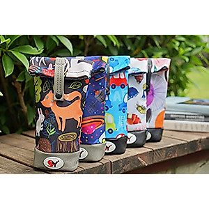 SY Magnetic button Multi-Function Large Capacity Pencil Case Pen Bag Large Storage Handheld Pen Pouch Cosmetic Case High School pencil maker College Student Girl Teen