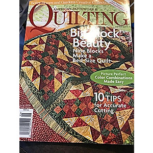 american patchwork and quilting june 2008 issue 92 magazine