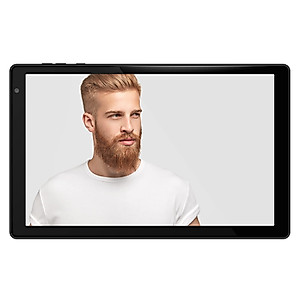 Ematic EGQ101DG MOTILE 10.1” IPS Touch Screen HD Quad-Core Performance Big Android Tablet, 4G LTE/3G/2G, WiFi, Bluetooth, 32GB Storage, Dark Gray