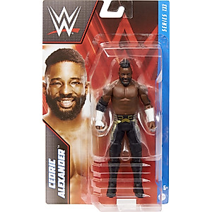 Mattel WWE Basic Action Figure, Cedric Alexander, Posable 6-inch Collectible for Ages 6 Years Old & Up