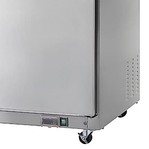 Arctic Air AUC48R 48" Undercounter Worktop Refrigerator - 12 Cubic Feet, 2 Section, 2 Doors, Stainless Steel, 115v