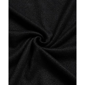 Live2Lounge Women's Pajama Set - 4 Piece Wrap Cardigan, T-Shirt, Tank Top, and Jogger Pants (S-XL), Size X-Large, Black