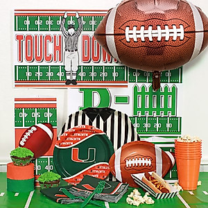 Football Balloons 12Pcs Football Party Supplies Decorations Rugby Balloons Football Decorations for Sports Theme Football Theme Birthday Party Favors Decorations