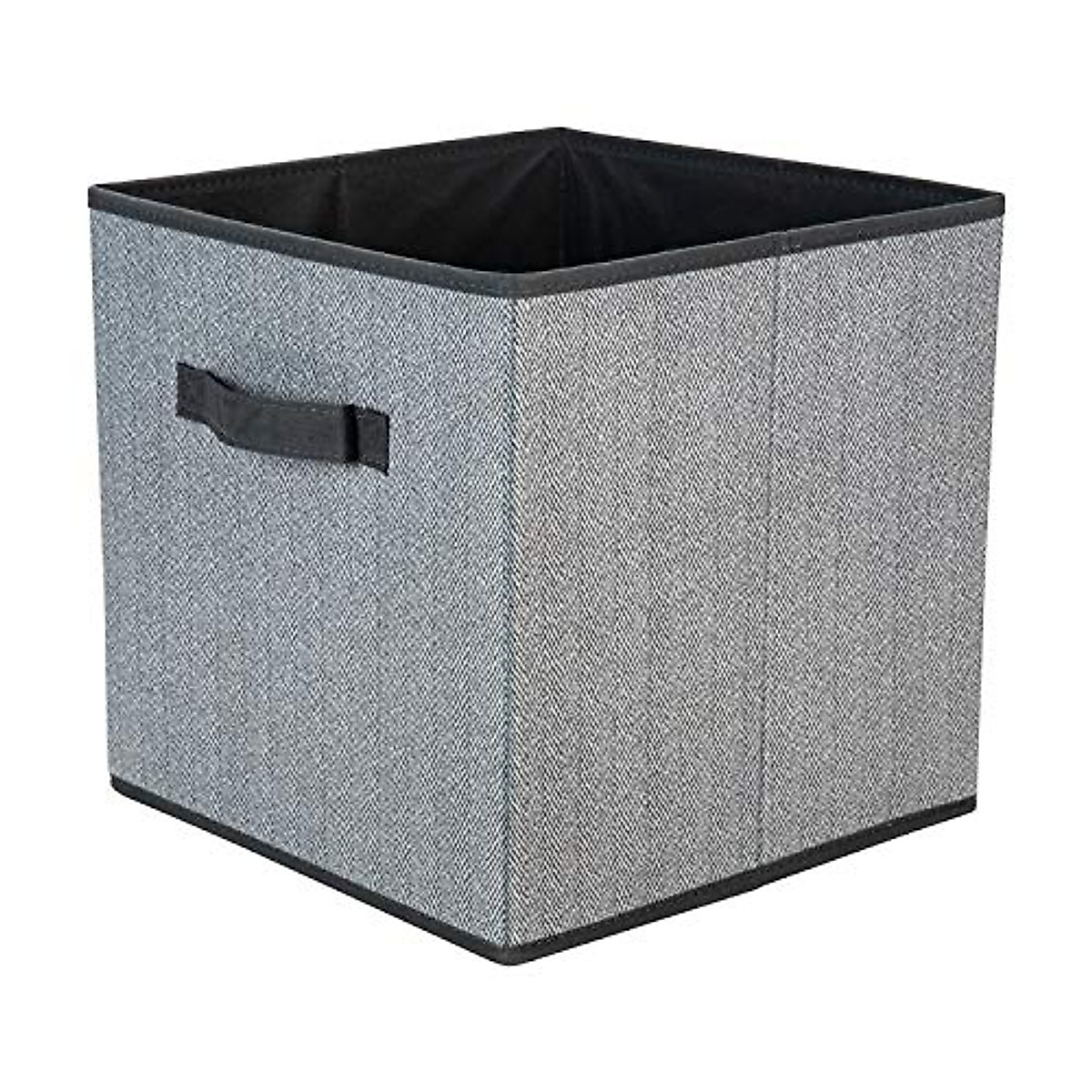 Simplify Collapsible Breathable Woven Cubes, Folds Away for Storage, Keeps Out Dust and Odors, Grey