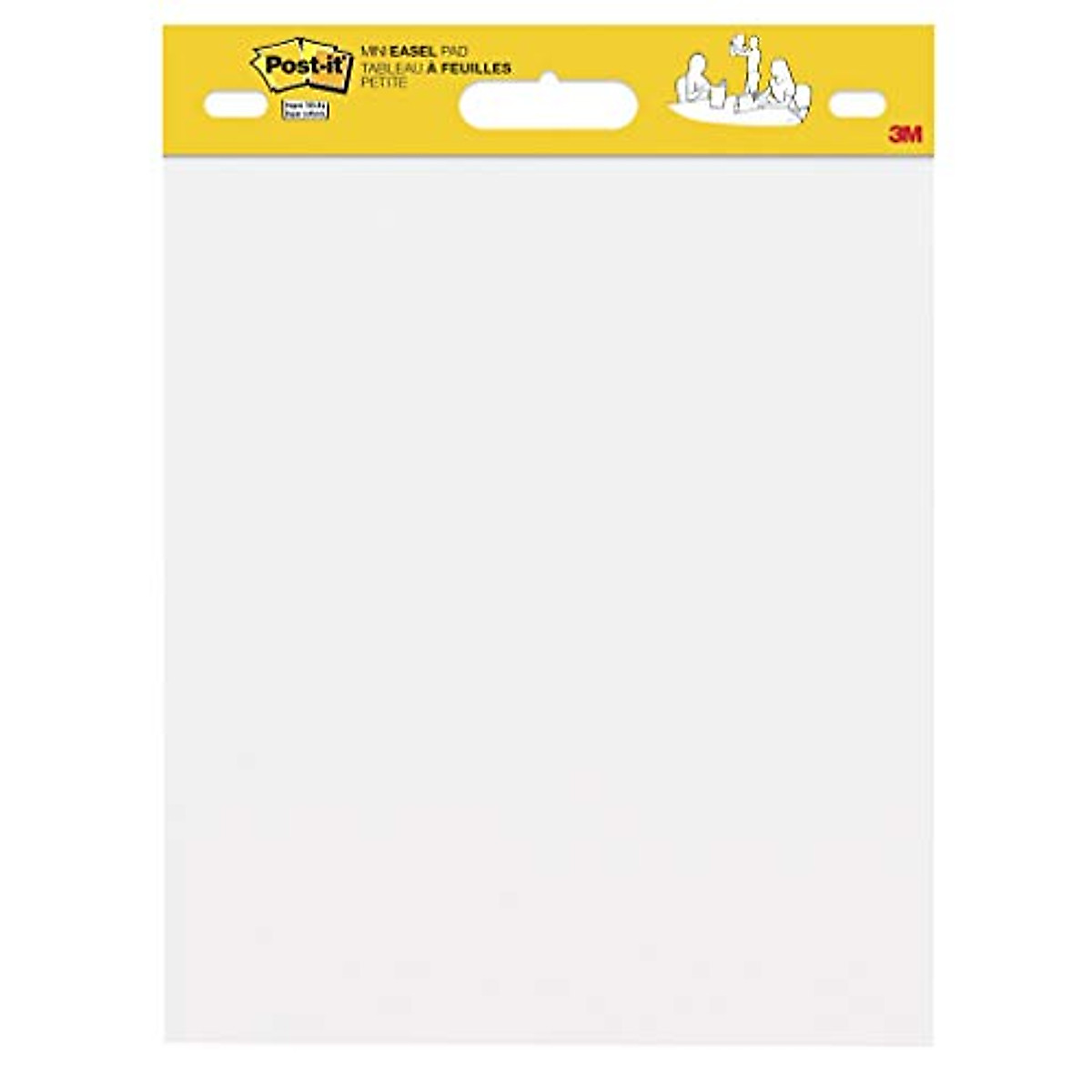 Post-it Super Sticky Mini Meeting Chart 577SS, 38.1 cm x 45.7 cm, 20 Sheets/Pad, 1 Pad, Suitable for Home Learning and Virtual Meetings