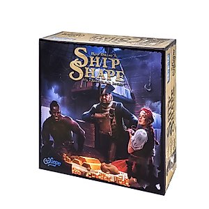 Strategy Board Games Bidding Game Calliope ShipShape Mixed Colors From the Makers of Tsuro and Roll For It Gift for Adults Family Kids
