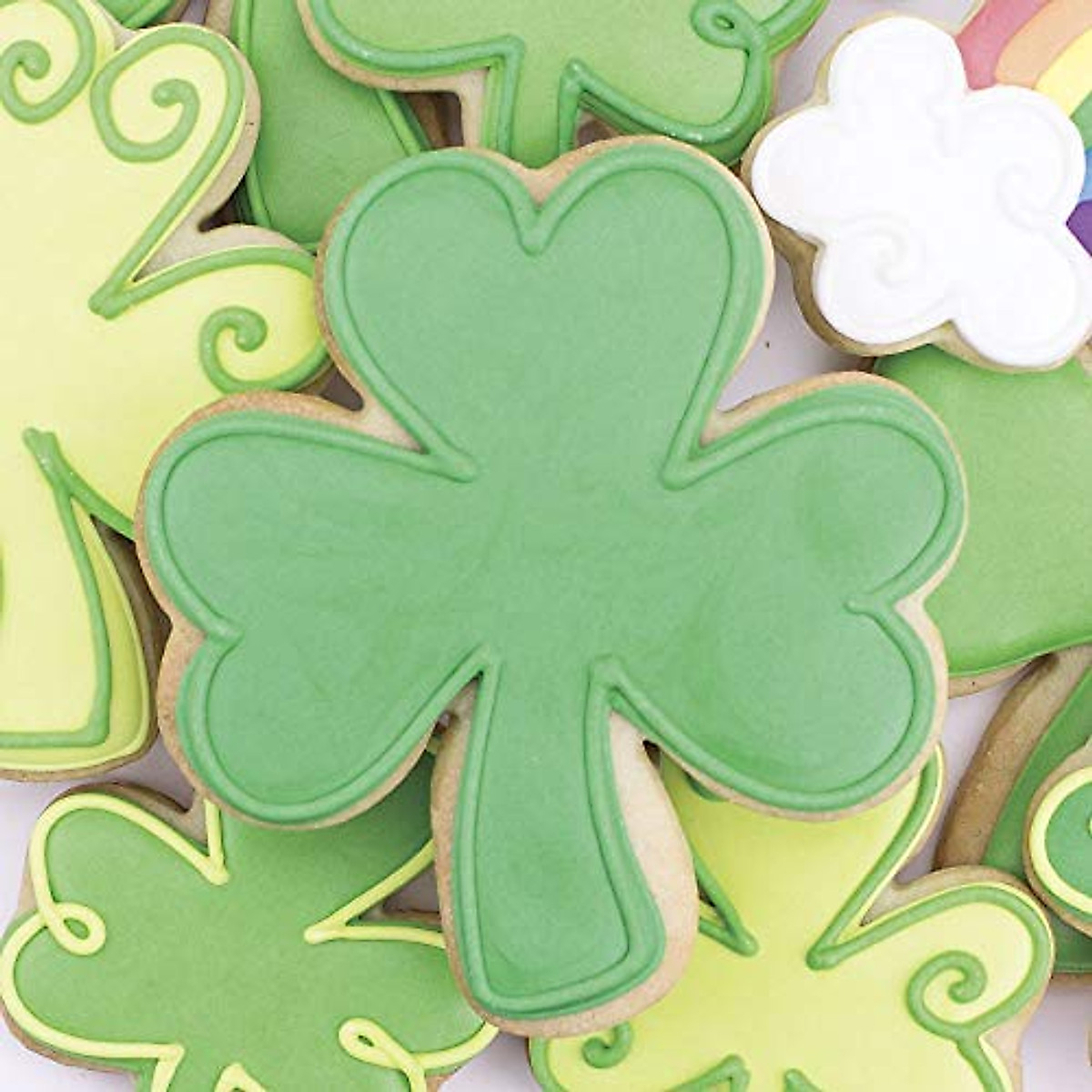 St. Patrick's Day Irish Shamrock Cookie Cutter, 3.75" Made in USA by Ann Clark