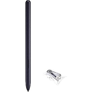 Pen Replacement Pointer Stylus Pen for Samsung Galaxy Tab S7,Tab S7+ Plus,Tab S7 FE S Pen (WithoutBluetooth) Stylus+ Tips/Nibs (Black Pen)