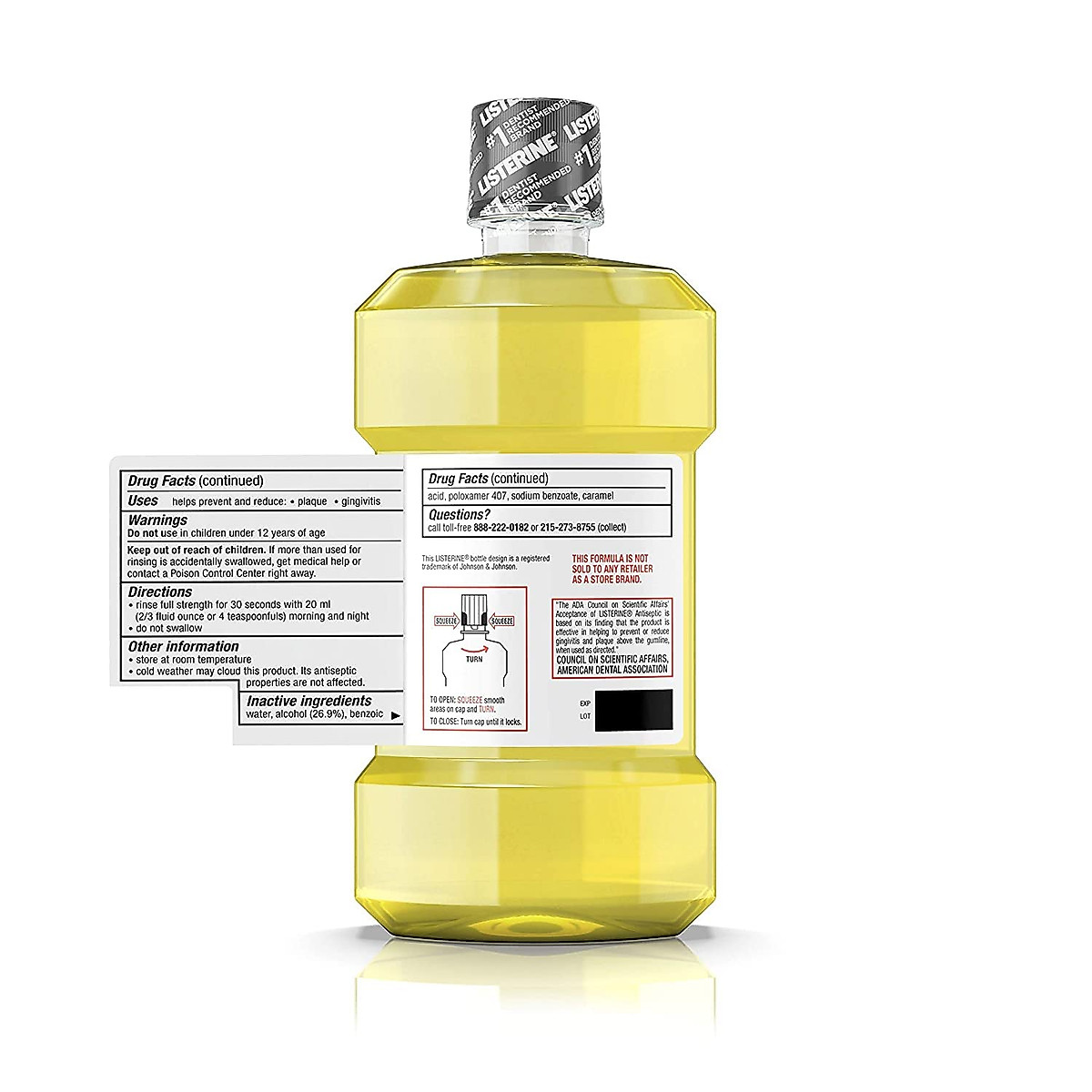 Listerine Original 250 mL (Pack of 3)