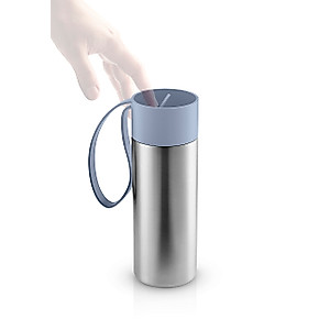 Eva Solo | To Go Cup 12oz | Double walled thermo cup with vacuum | Danish Design, Functionality & Quality | Blue sky