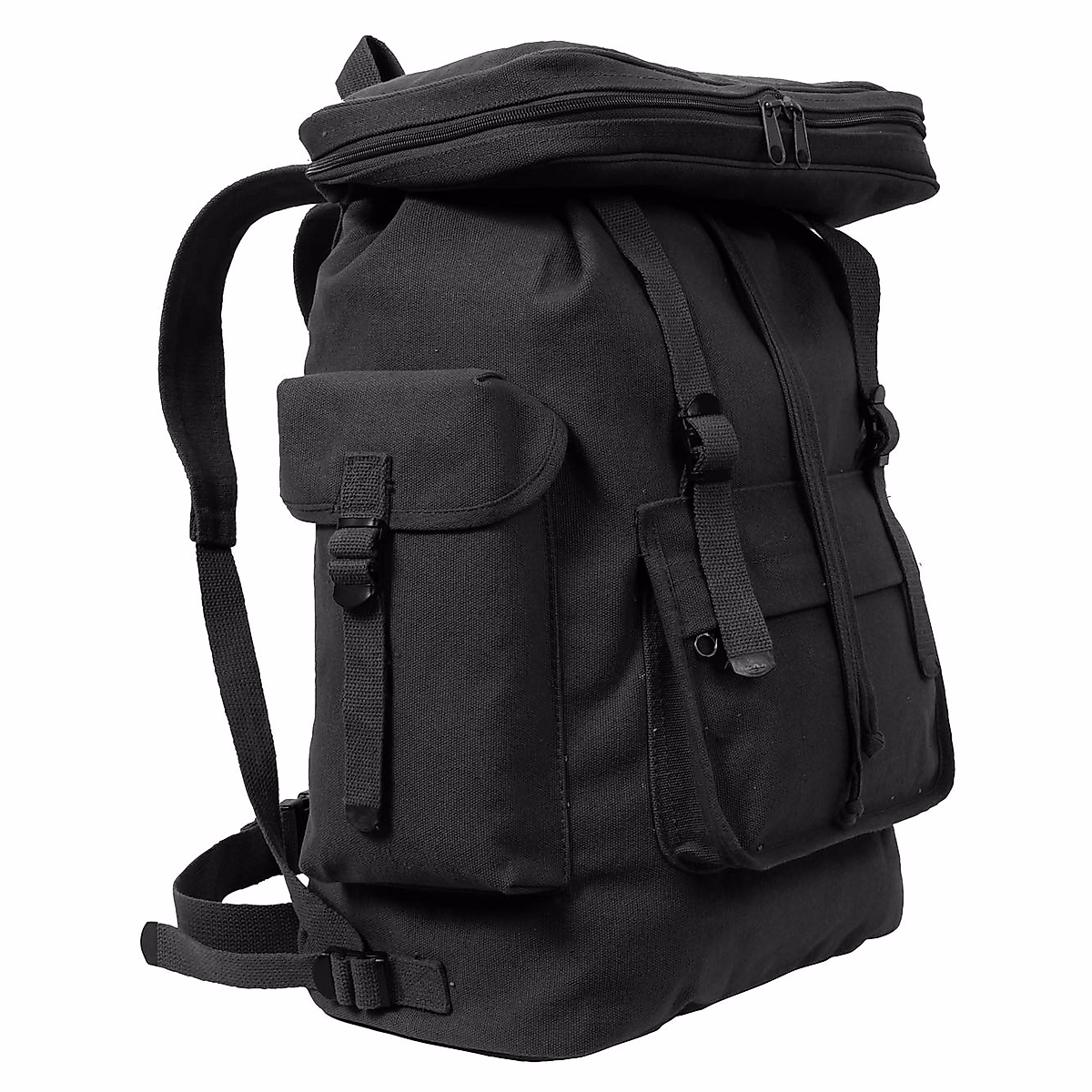 Black European Rucksack 20" x 13" x 7and half