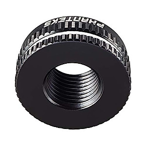 Phanteks Glacier Series PH-PTF_BK_G1/4, G1/4” Premium Pass-Through Fitting – Black