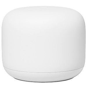 Google Nest WiFi Router 3 Pack Sand (One Router & Two Extenders) 2nd Generation 4x4 AC2200 Mesh Wi-Fi Routers with 6600 Sq Ft Coverage (Renewed)