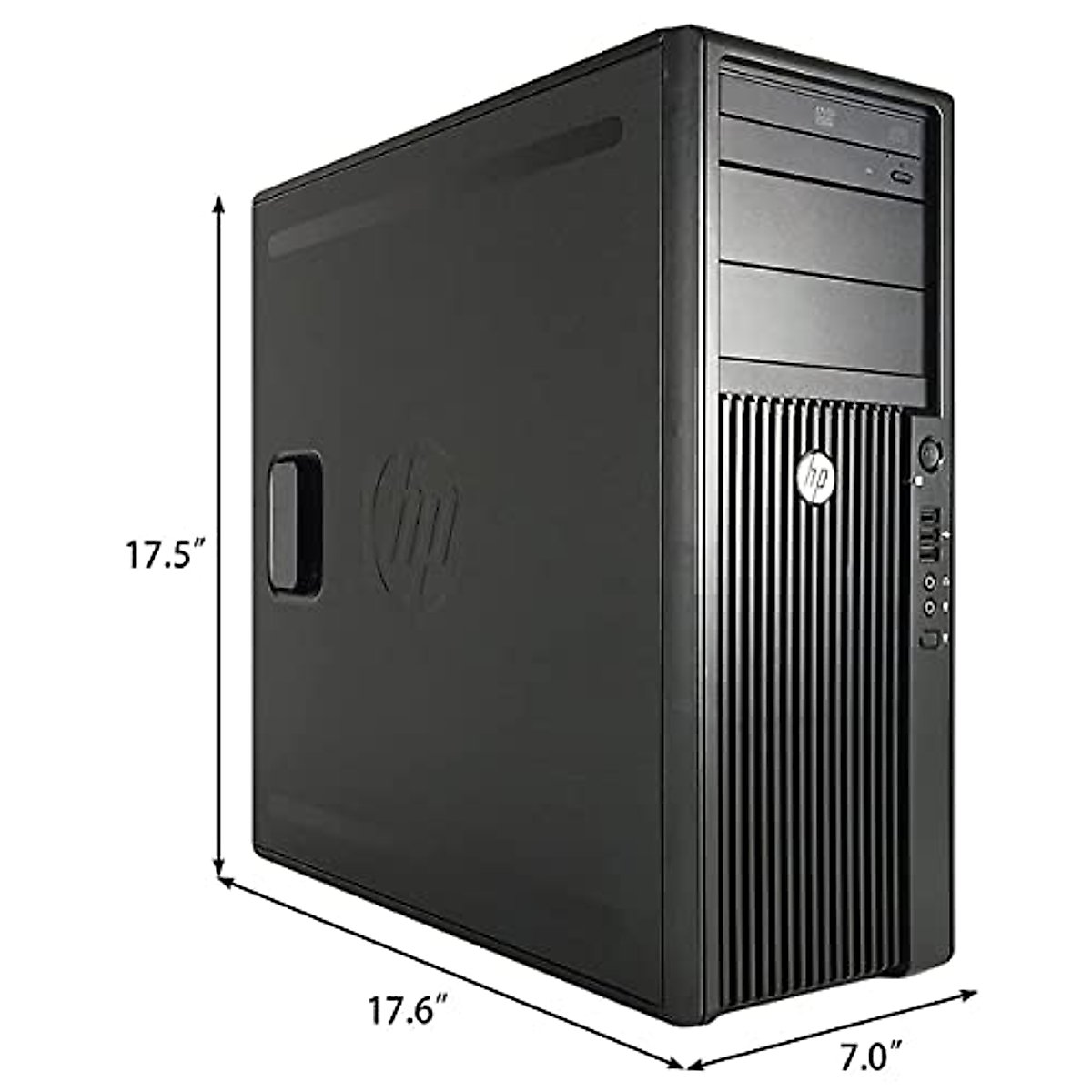 HP Z420 Workstation, Quad Core Xeon CPU upto 3.8GHz CPU, 16GB DDR3 RAM, New 240GB SSD & New 1TB HDD, Windows 10 Pro, USB 3.0, Nvidia Quadro 2000 1GB Video Card, WiFi (Renewed)